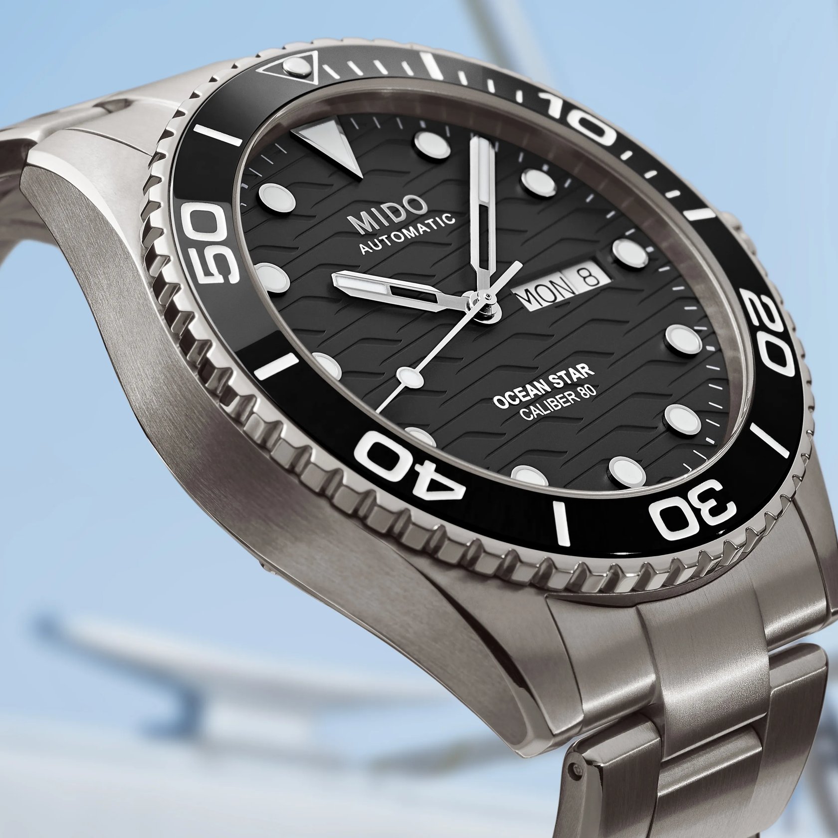 Mido Ocean Star 200C Titanium | M0424304405100 | MIDO® Watches United ...